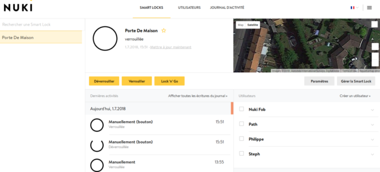 Utilisation de la serrure connectée Nuki – Blog Habitat et Domotique